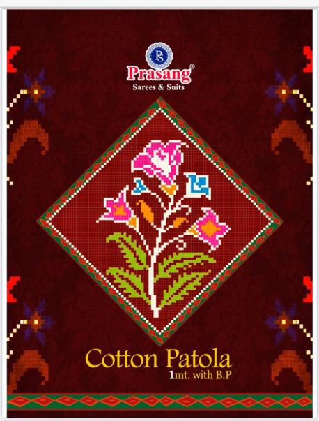 Prasang Patola Vol-1Cotton Designer Exclusive Saree Collection ...