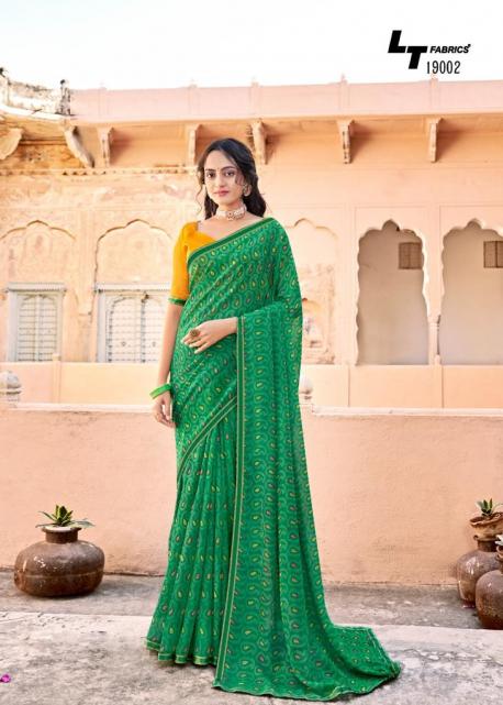 lt fashion rose micro decent look saree catalog: Textilecatalog