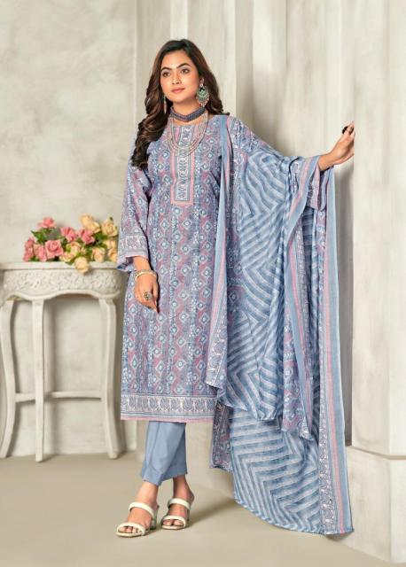 Skt Adhira Vol 4 Stylish Cotton Dress Material Collection: Textilecatalog