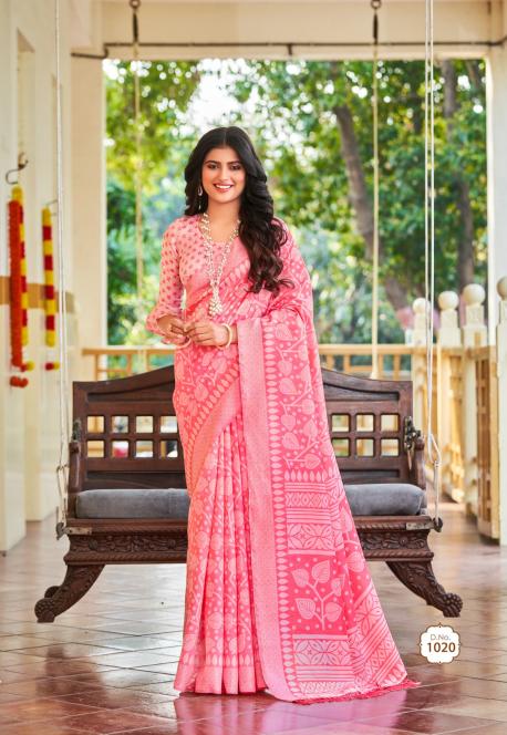 Vinamra Silver Brasso Vol 3 Casual Cotton Saree Collection: Textilecatalog