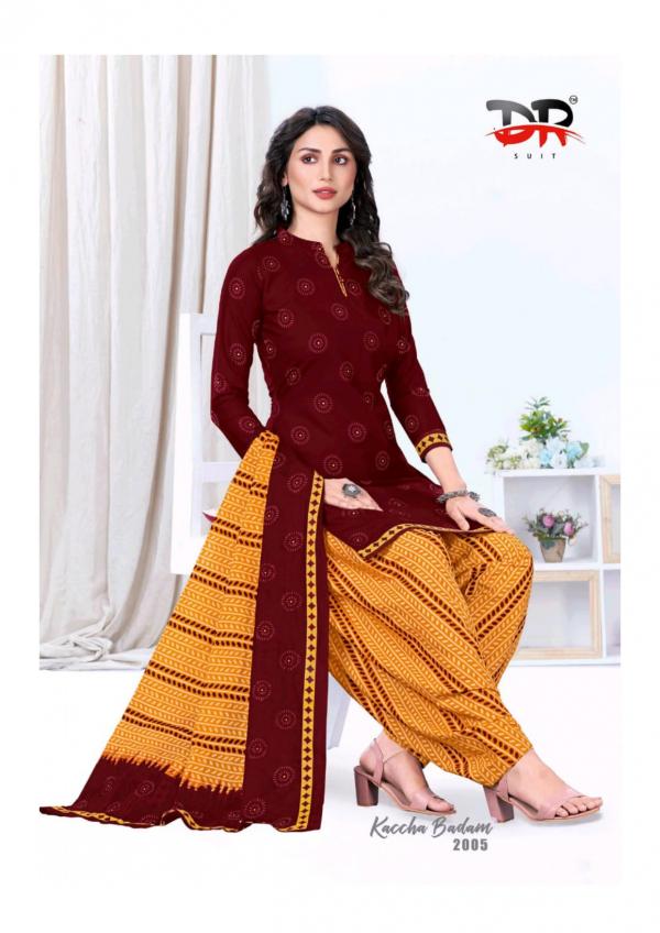 Dr. Kaccha Badam Vol-2 Cotton Designer Dress Material: Textilecatalog