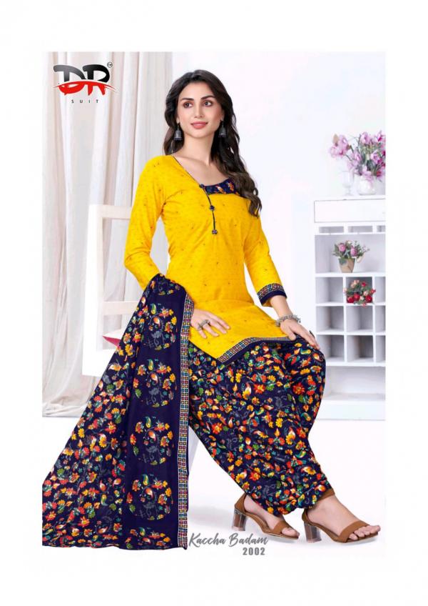 Dr. Kaccha Badam Vol-2 Cotton Designer Dress Material: Textilecatalog