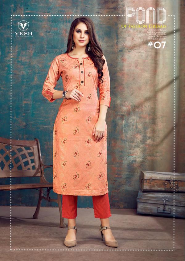 Vesh-Veronika-Rayon-Kurti-Pant: Textilecatalog