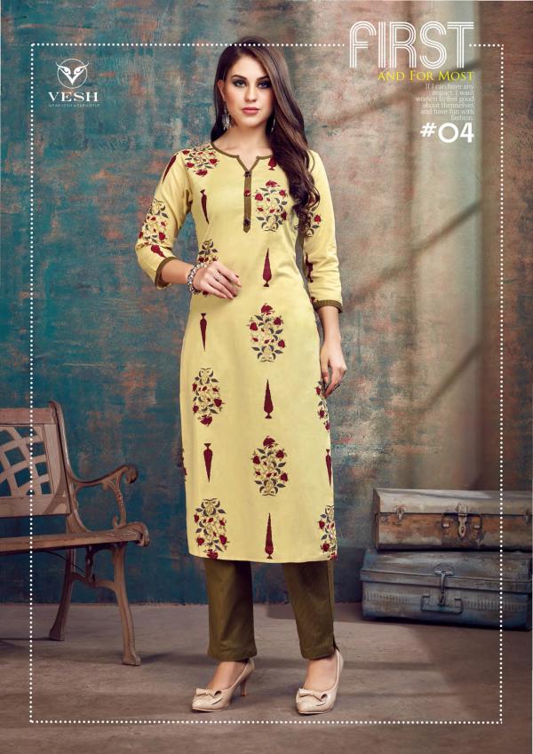 Vesh-Veronika-Rayon-Kurti-Pant: Textilecatalog