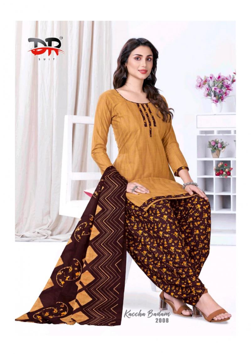 Dr. Kaccha Badam Vol-2 Cotton Designer Dress Material: Textilecatalog