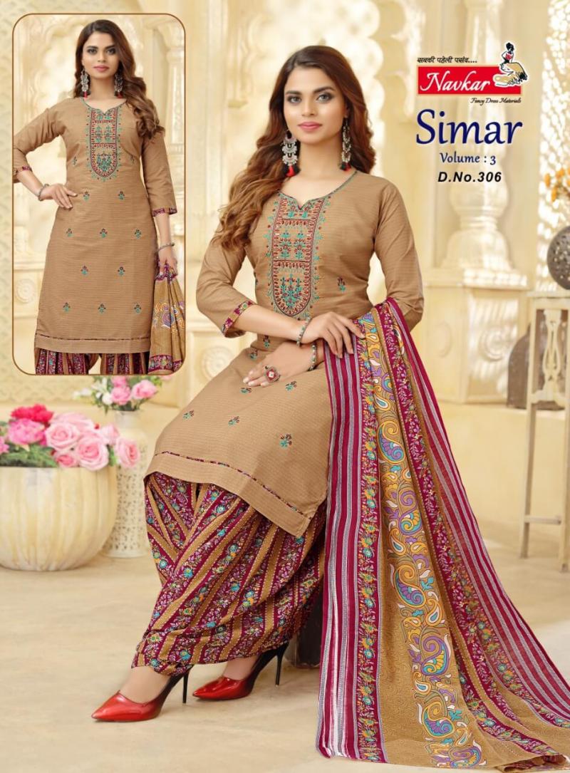 Navkar Simar Vol 3 Regular Wear Ready Made Dress Collection: Textilecatalog