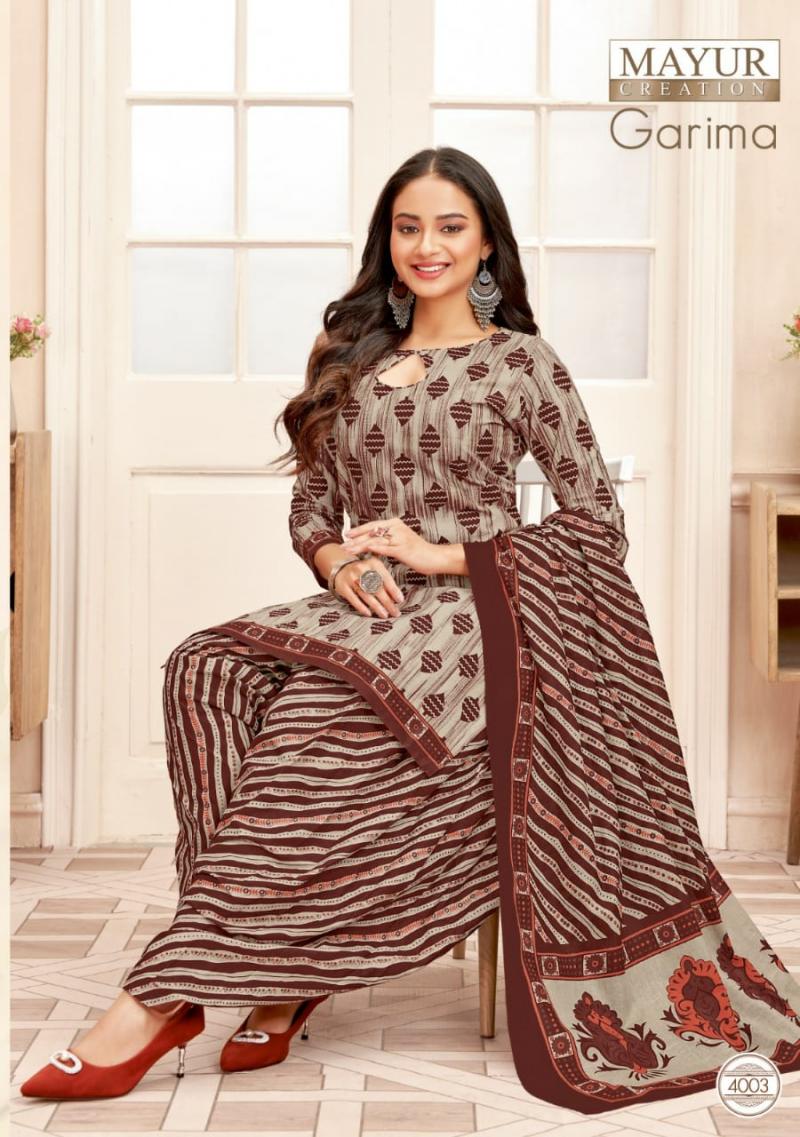 Mayur Garima Vol-4 Cotton Designer Exclusive Dress Material: Textilecatalog