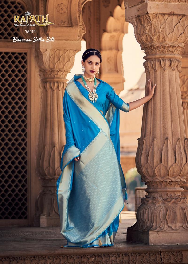 Rajpath Rubab Satin Silk Styles Designer Saree Collection: Textilecatalog