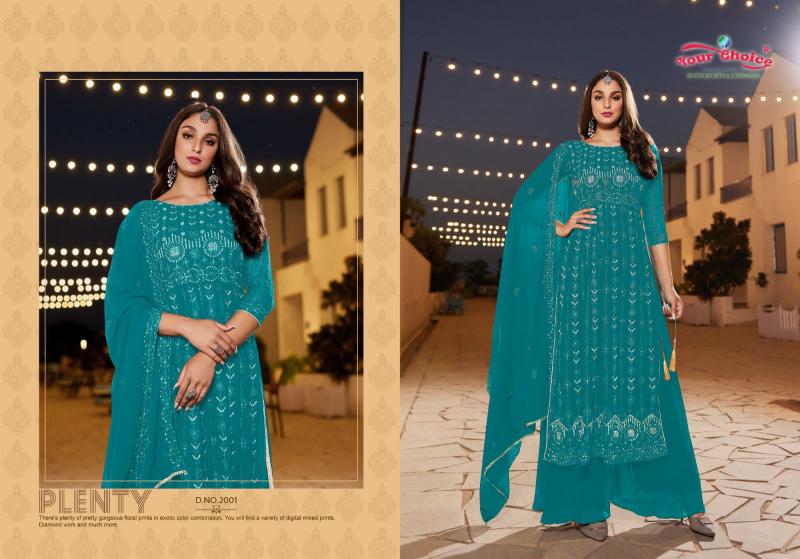 Your Choice Glory Jarkan Nayra Vol 2 Designer Salwar Suit Collection ...