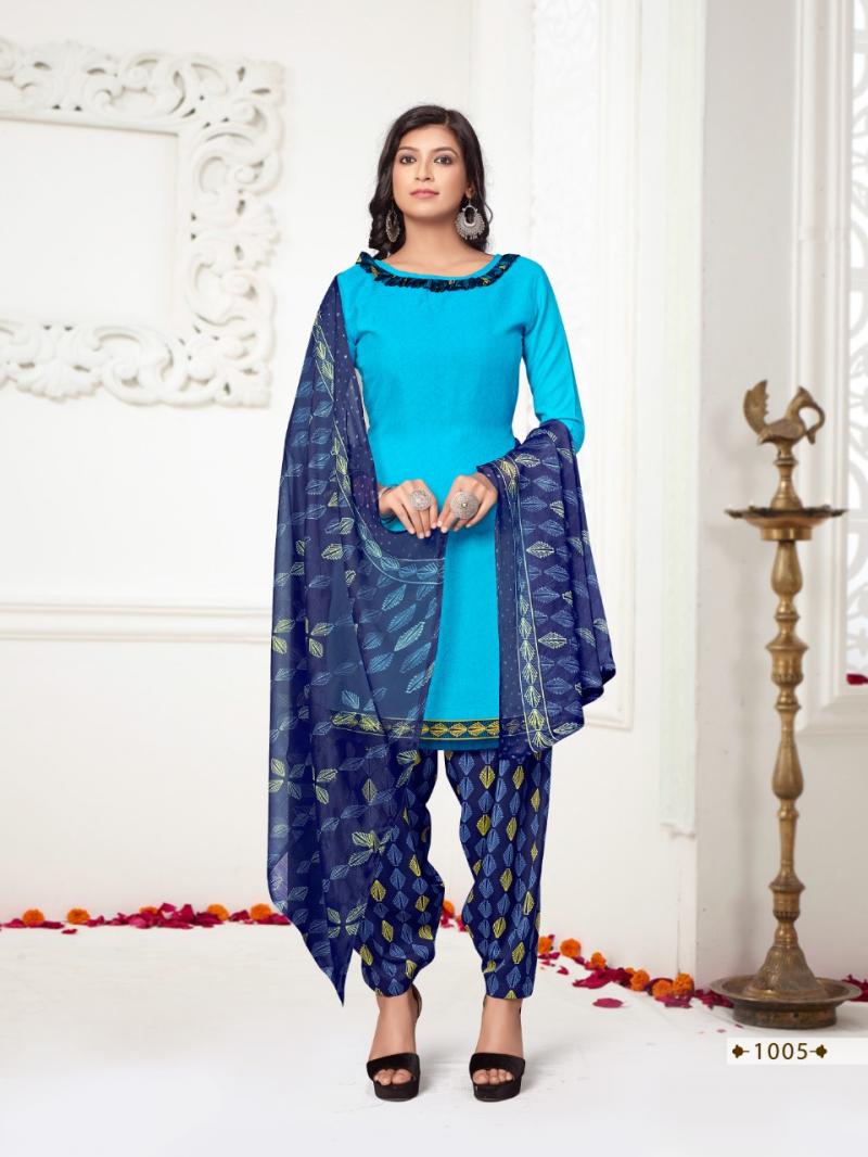 Rajna American Crepe Printed Dress Material Collection: Textilecatalog