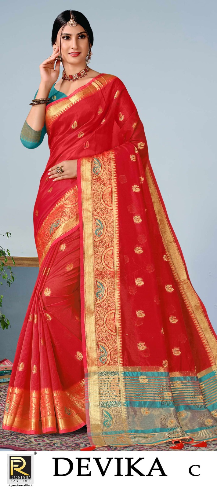 Ronisha Devika Banarasi Silk Exclusive Saree Collection: Textilecatalog