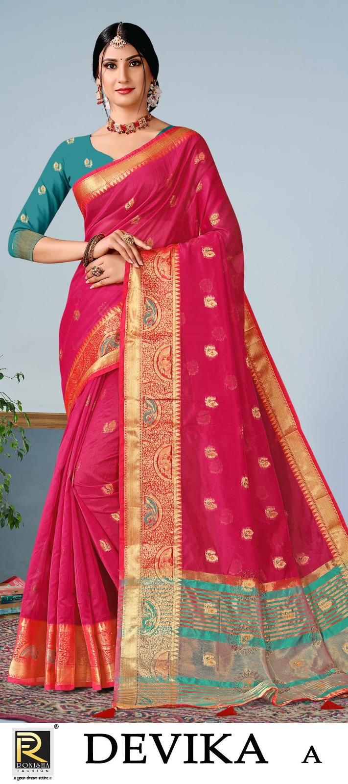 Ronisha Devika Banarasi Silk Exclusive Saree Collection: Textilecatalog