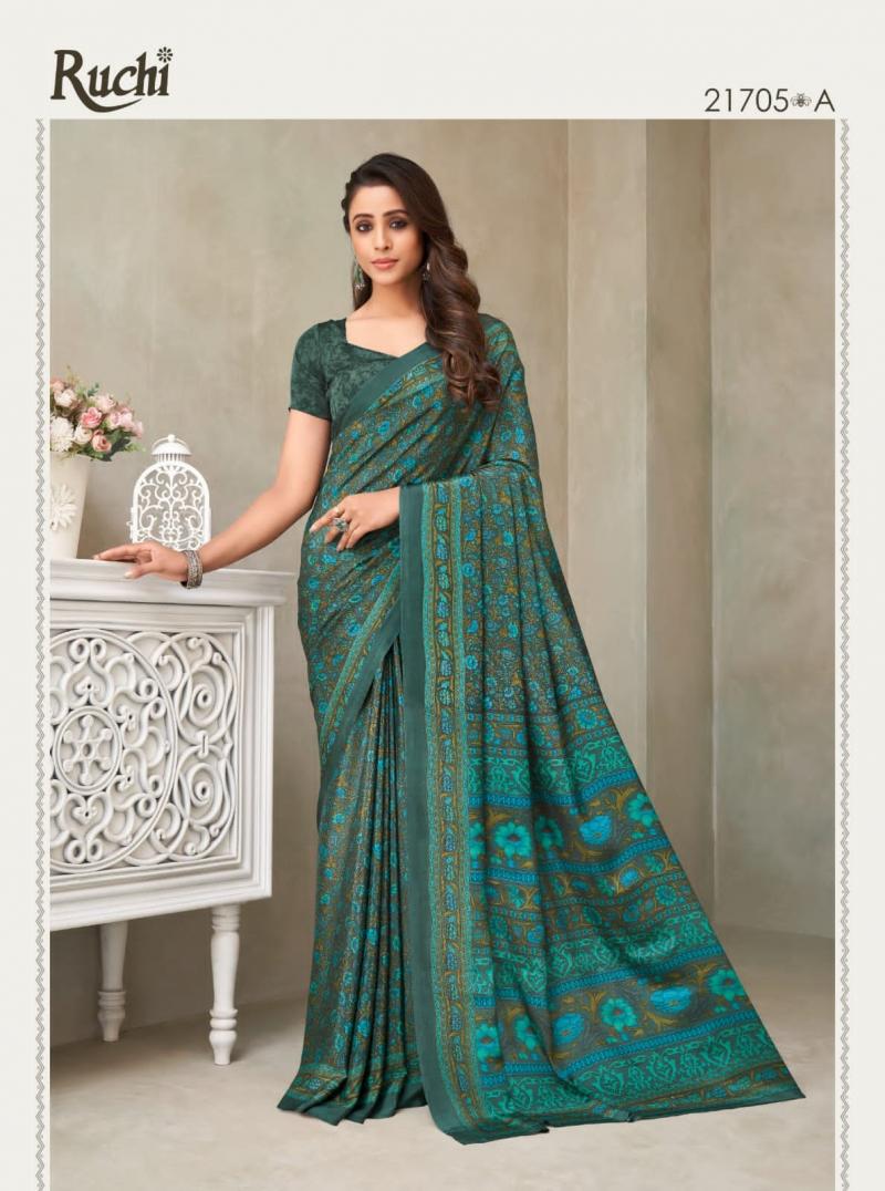 Ruchi Vivanta Silk 18 Beautiful Styles Designer Saree Collection ...