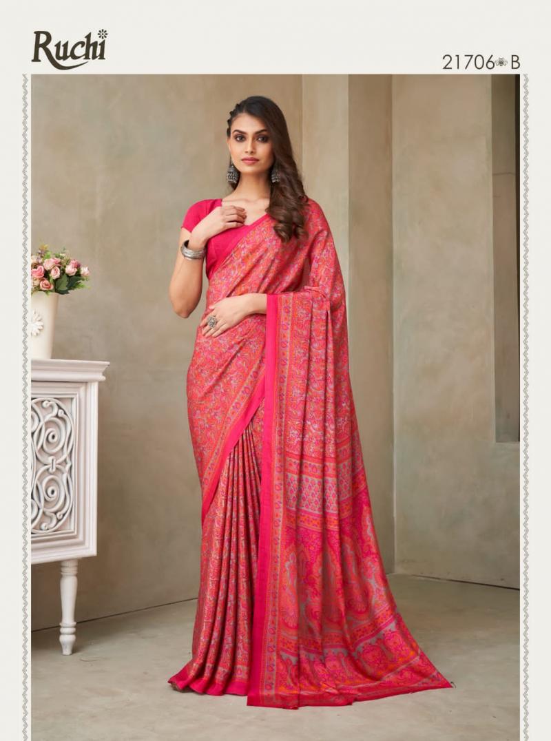 Ruchi Vivanta Silk 18 Beautiful Styles Designer Saree Collection ...