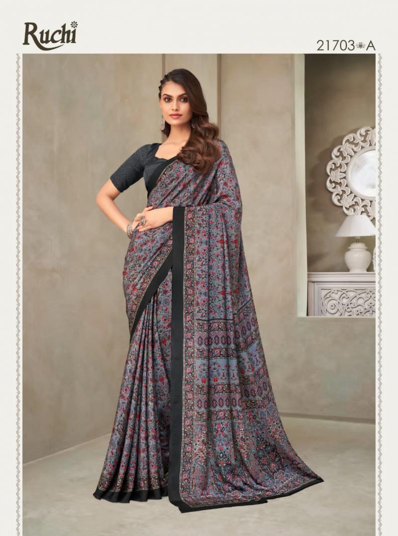 Ruchi Vivanta Silk 18 Beautiful Styles Designer Saree Collection ...