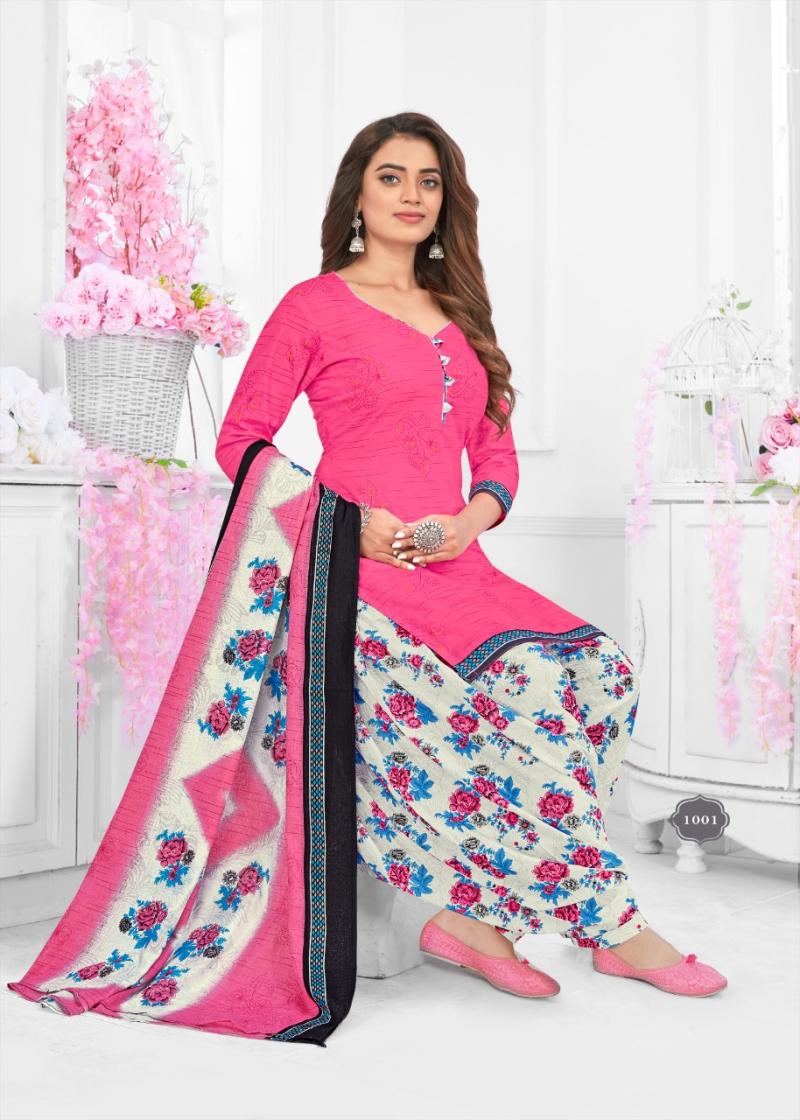 Kesariya Patiyala Vol-1 Cotton Designer Exclusive Dress Material ...