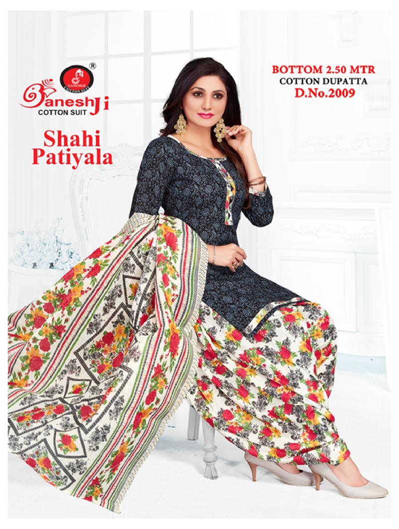Ganeshji Shahi Patiyala Vol-2 Cotton Designer Dress Material ...