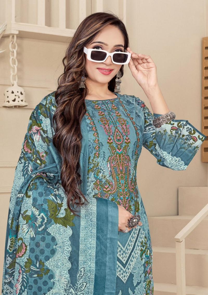 Miss World Mehnoor Vol-1 – Luxury Lawn Collection: Textilecatalog